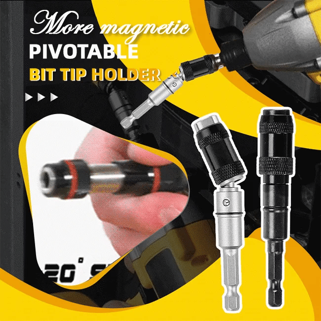 ⚡Magnetic swiveling bit tip holder – Devour
