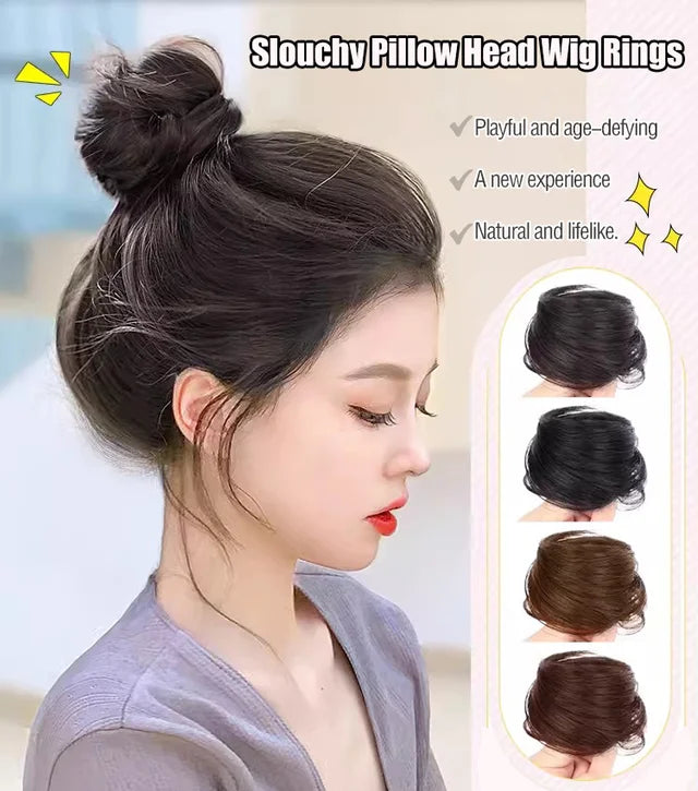 Elastic Straight Hair Bun Ring – Devour